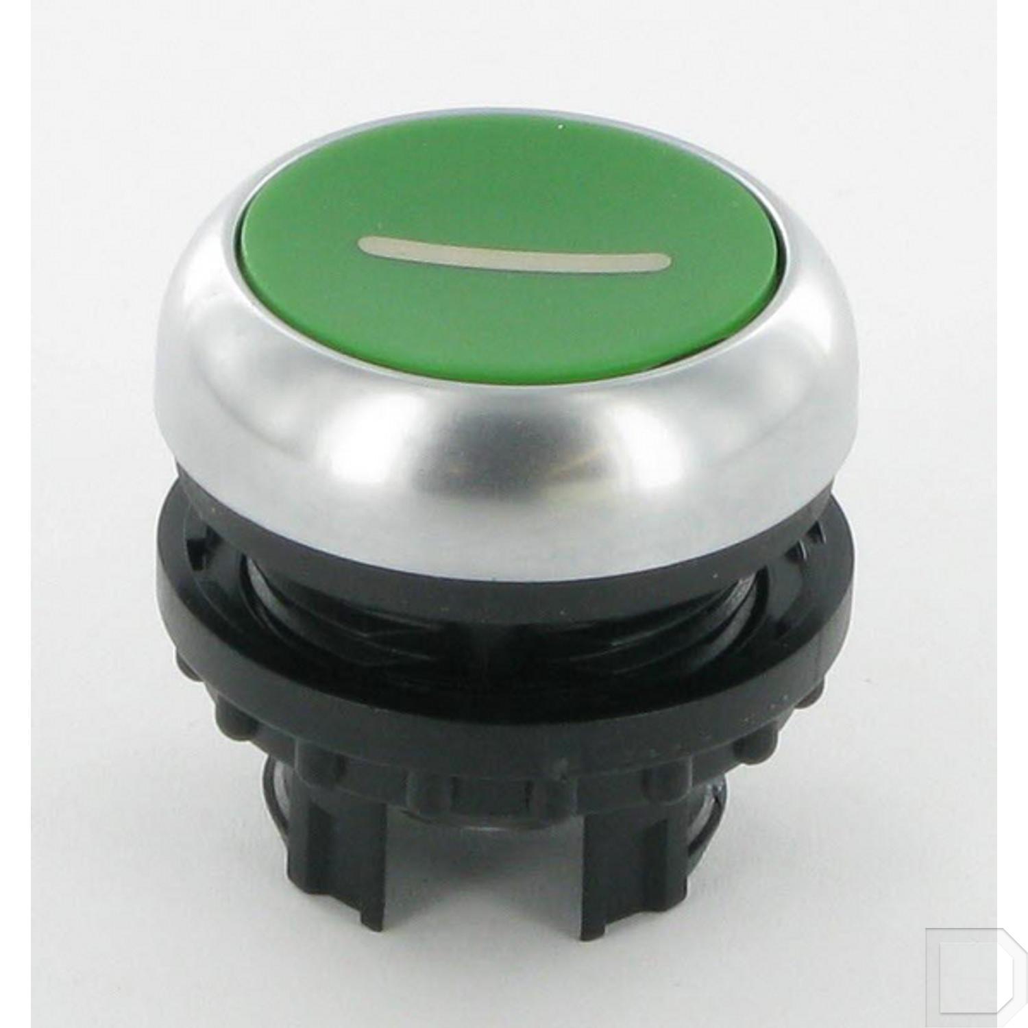 Drukknop vlak groen I vast - Gearreteerd| INDI