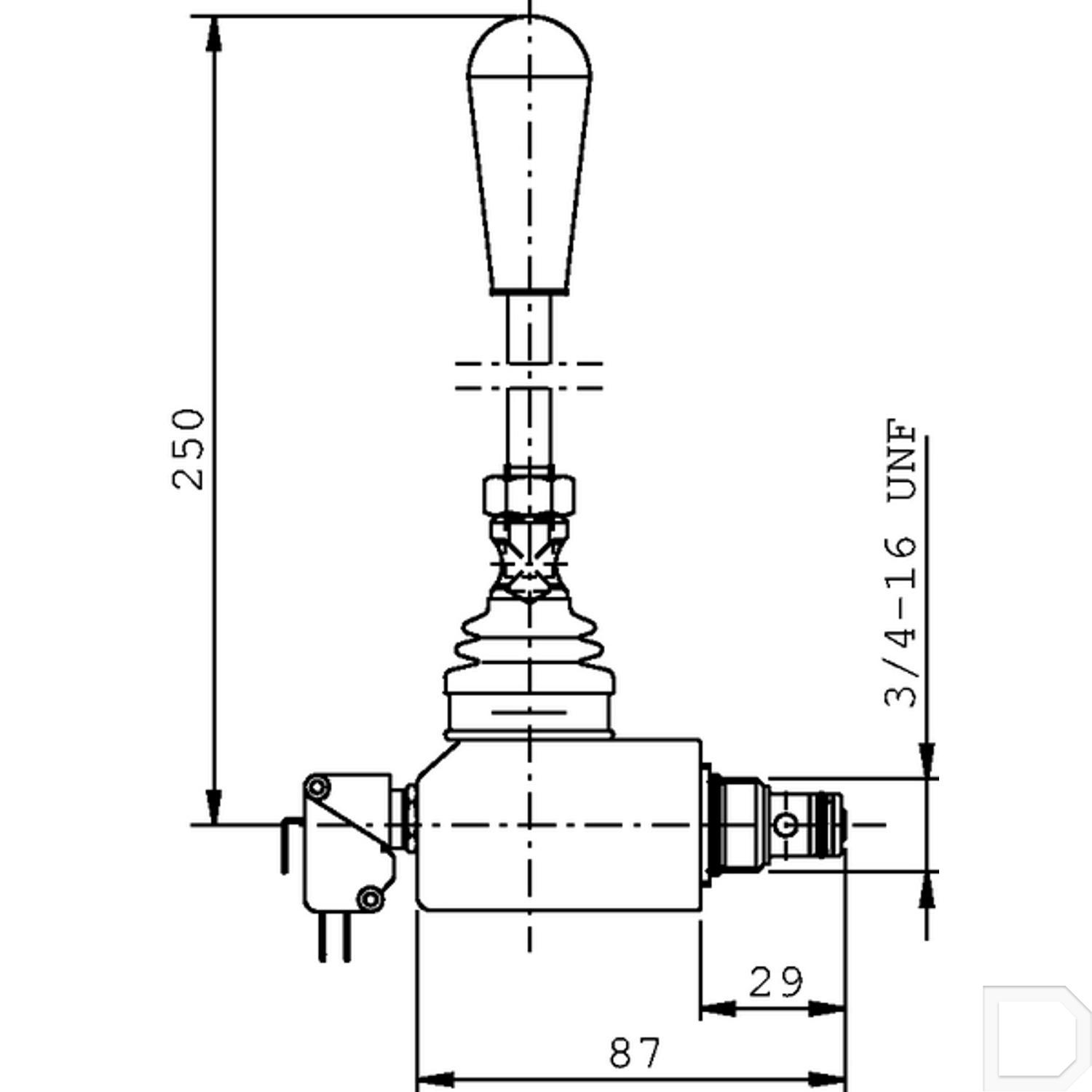MPP 2/2 klep NC handbediend met microswitch - Spare parts MPP| INDI