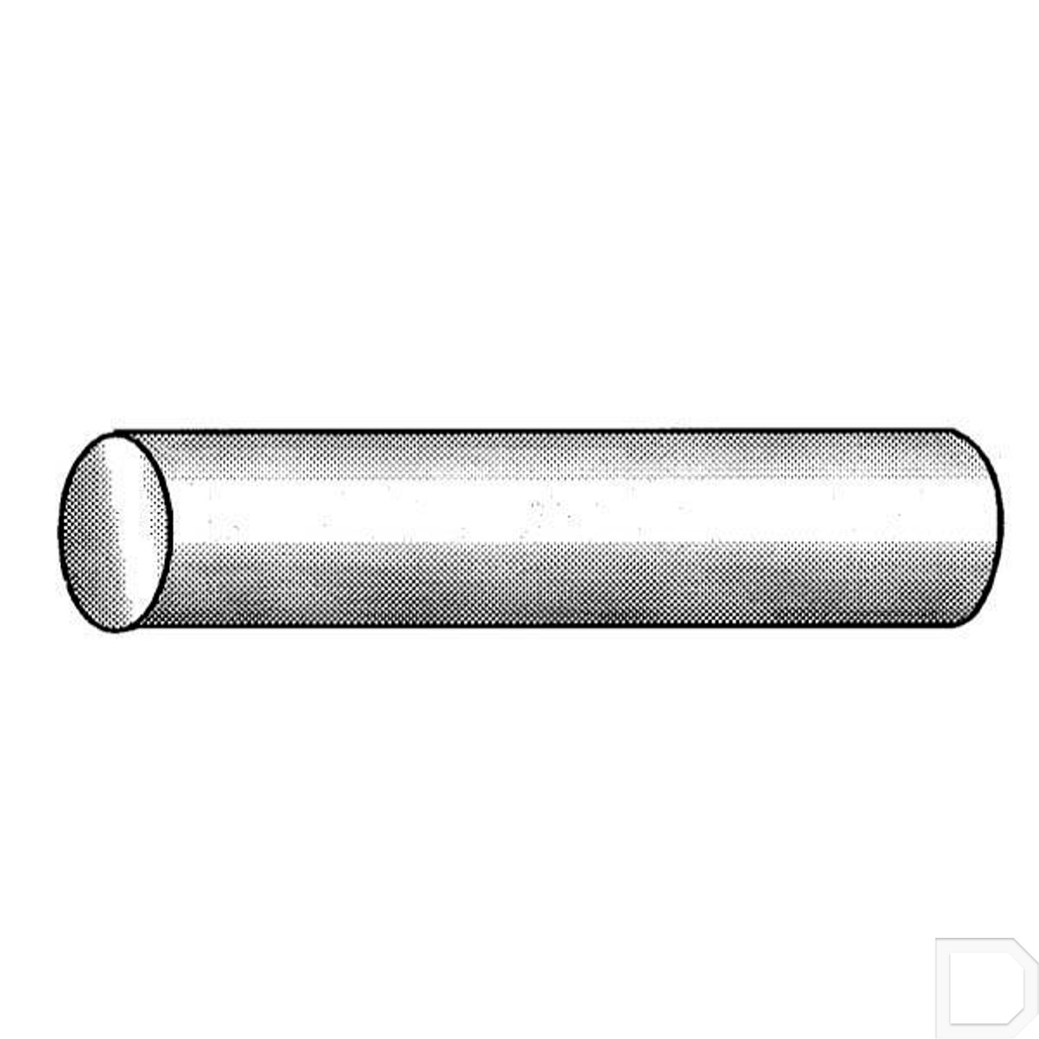 Nylon-as rond 70mm - Stafmateriaal Nylon| INDI