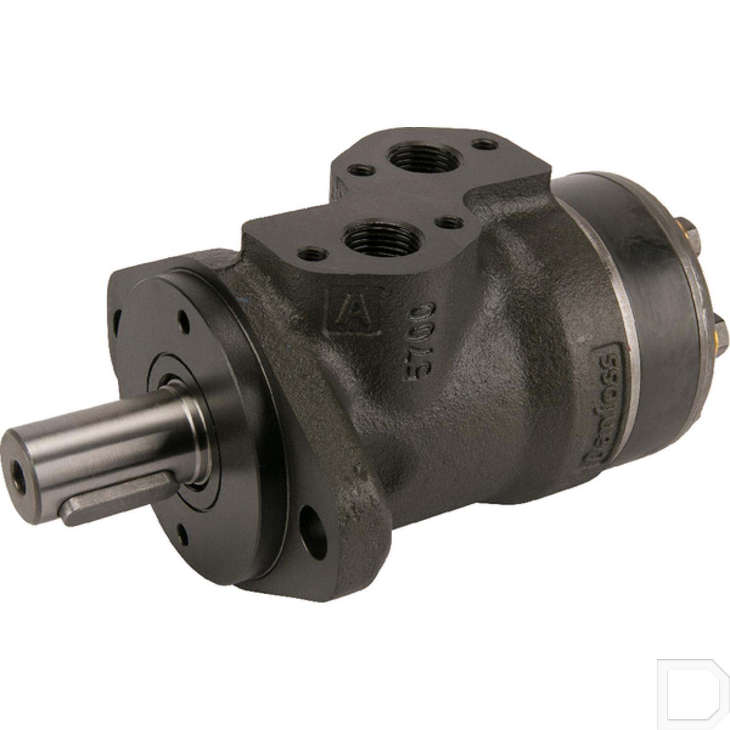 Orbitmotor OMPX 160cc as Ø 1" cilindrisch G 1/2 lek G 1/4 flens A2 ...