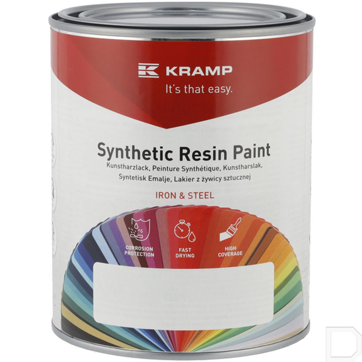 Kunstharslak Manitou rood Construction blik 1L - Blik| INDI