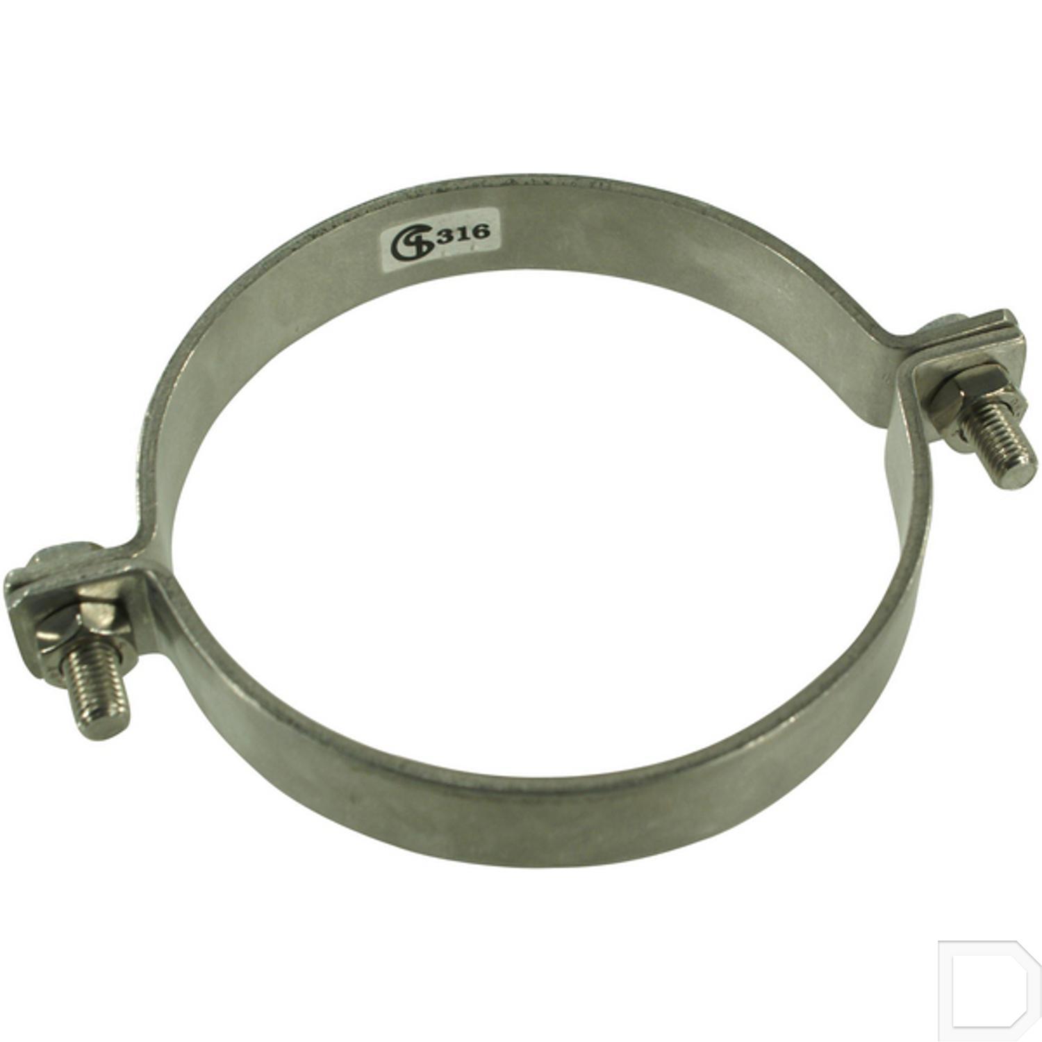 Pijpbeugel RVS Ø 60.3mm - Slangklemmen| INDI