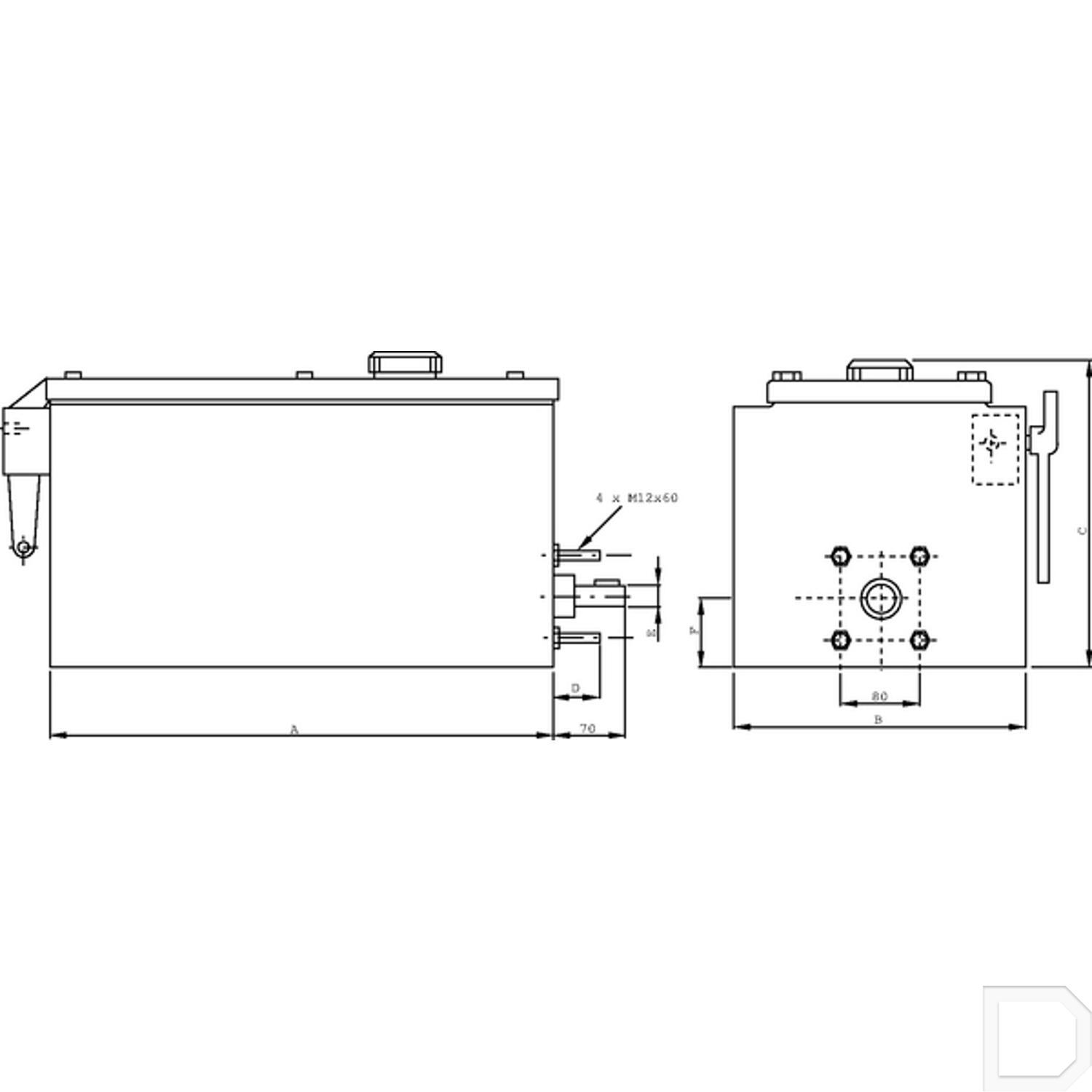 Plunjerpomp met tank 25ltr - Aggregaten| INDI