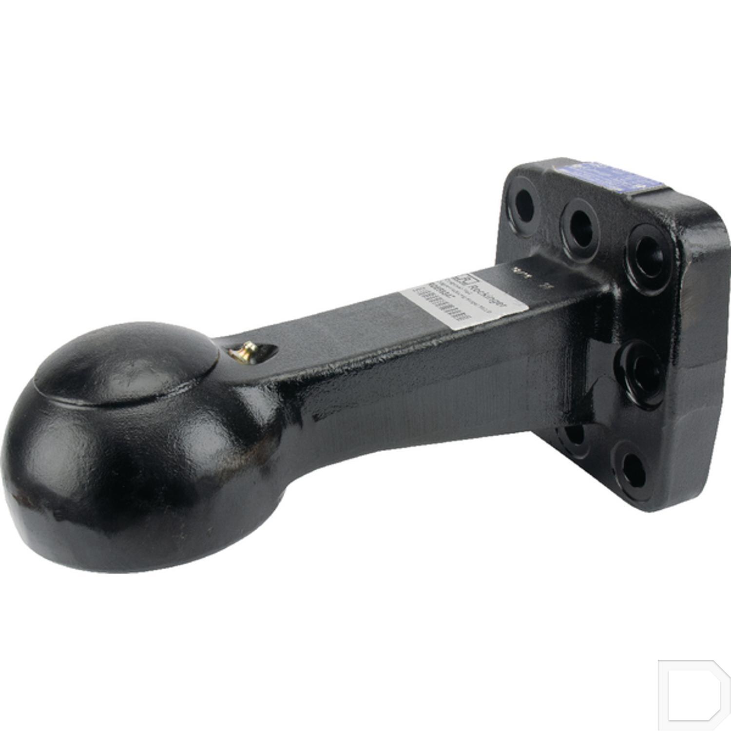 Trekoog K80 met verticale flens - Trekoog Bal koppeling 80 mm| INDI