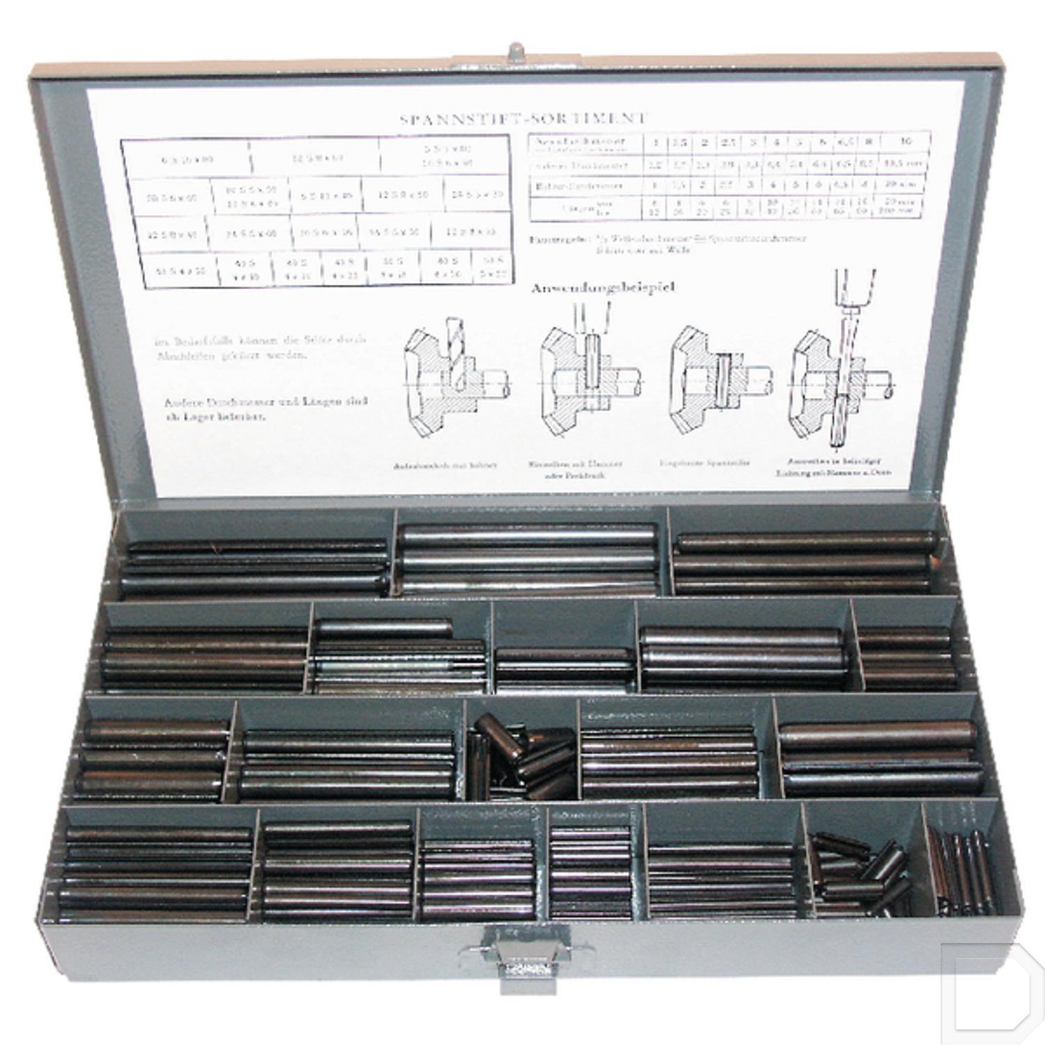 Spanstiften DIN1481 assortiment - Spanstiften| INDI