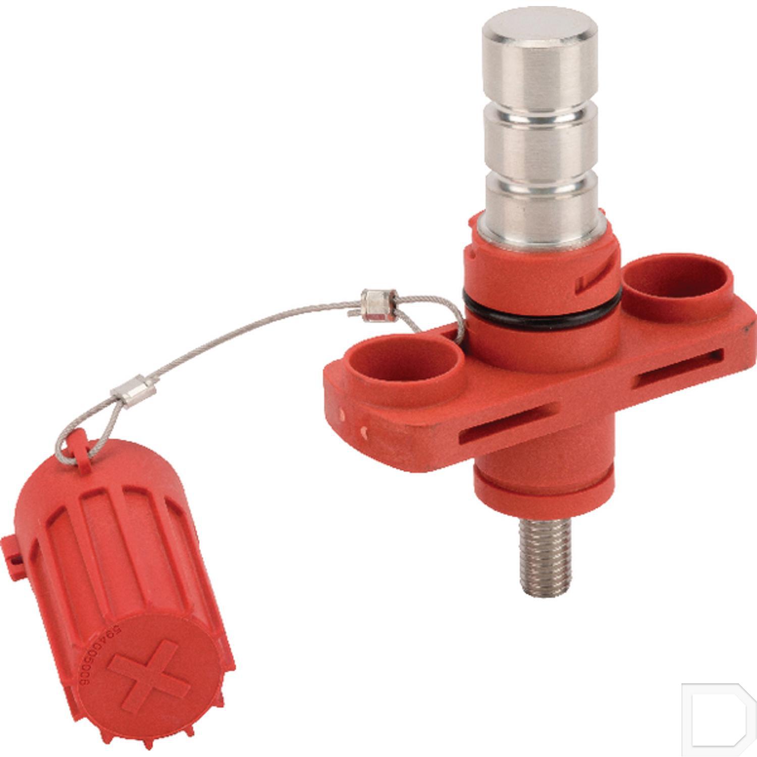 Startkabelklem rood - Accu toebehoren| INDI