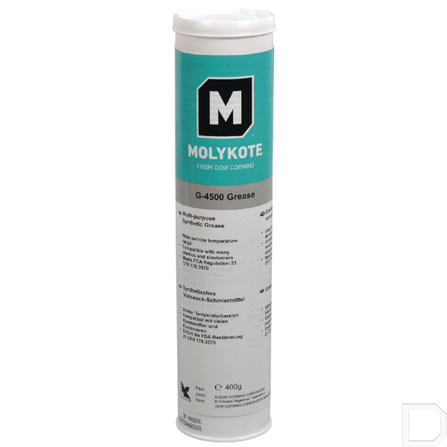 Vetpatroon smeervet Molykote G4500 400gr - Food Grade-vet| INDI