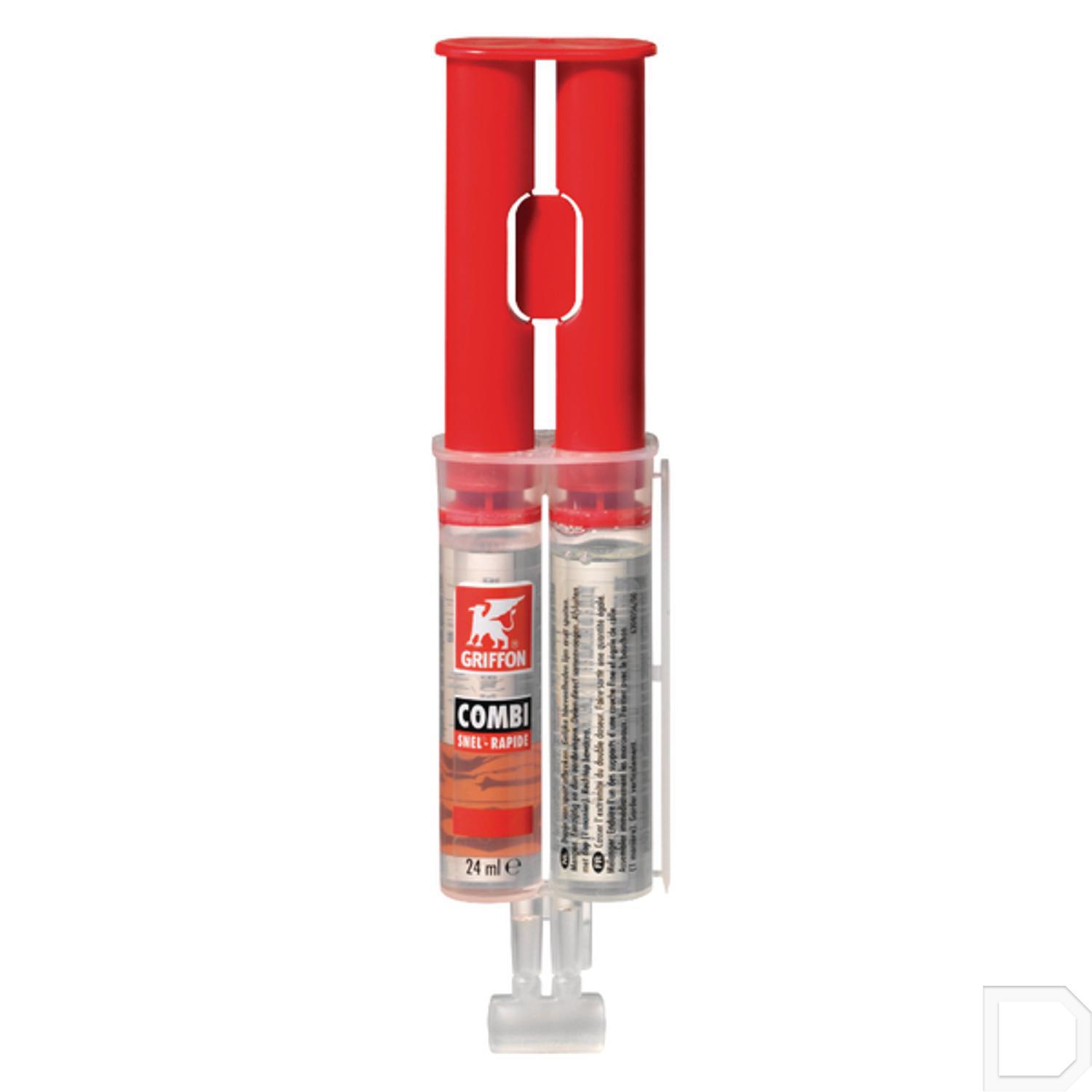 Epoxylijm combi-snel dubbelspuit 24ml - Lijmen| INDI