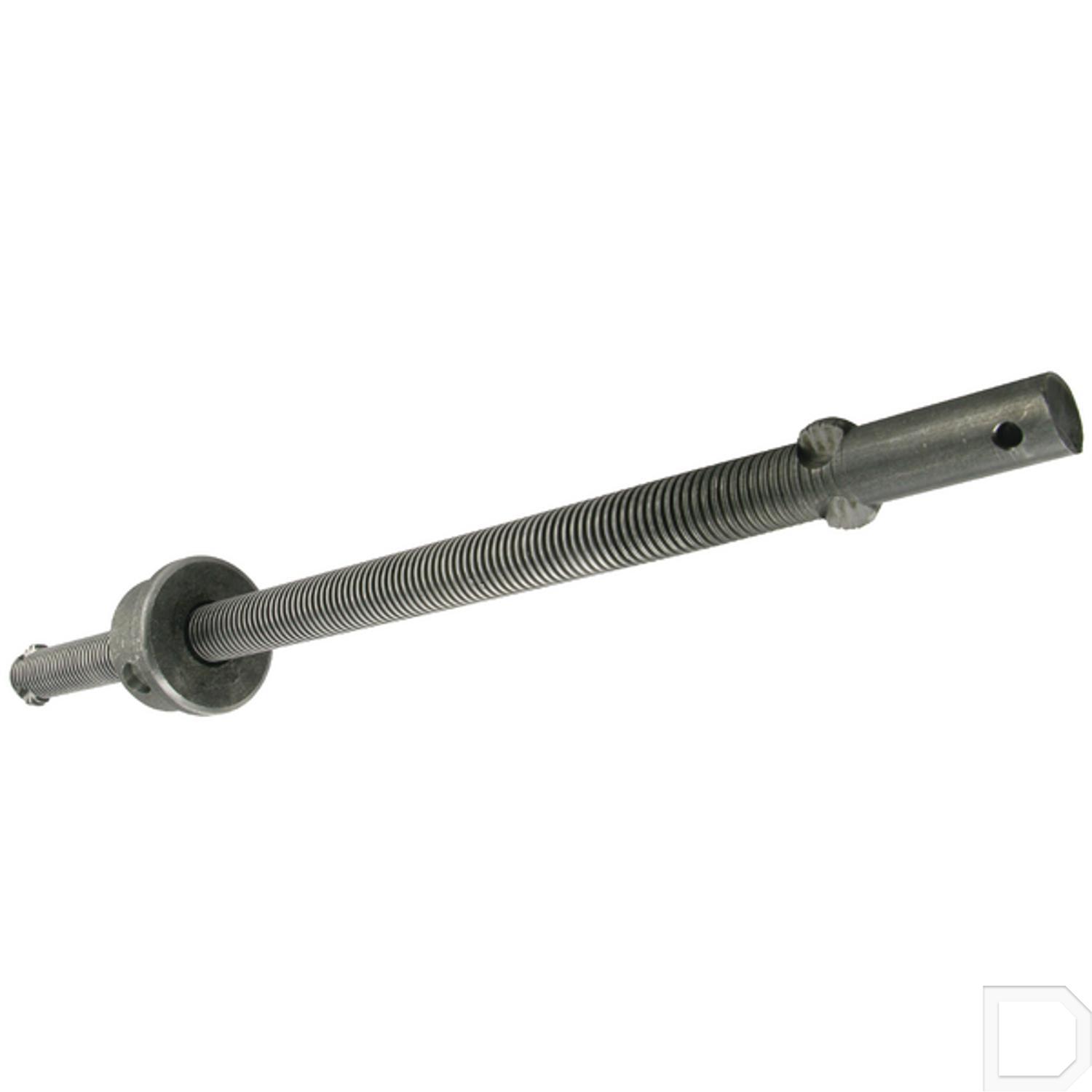 Spindel met moer 445mm - Onderdelelen Simol| INDI