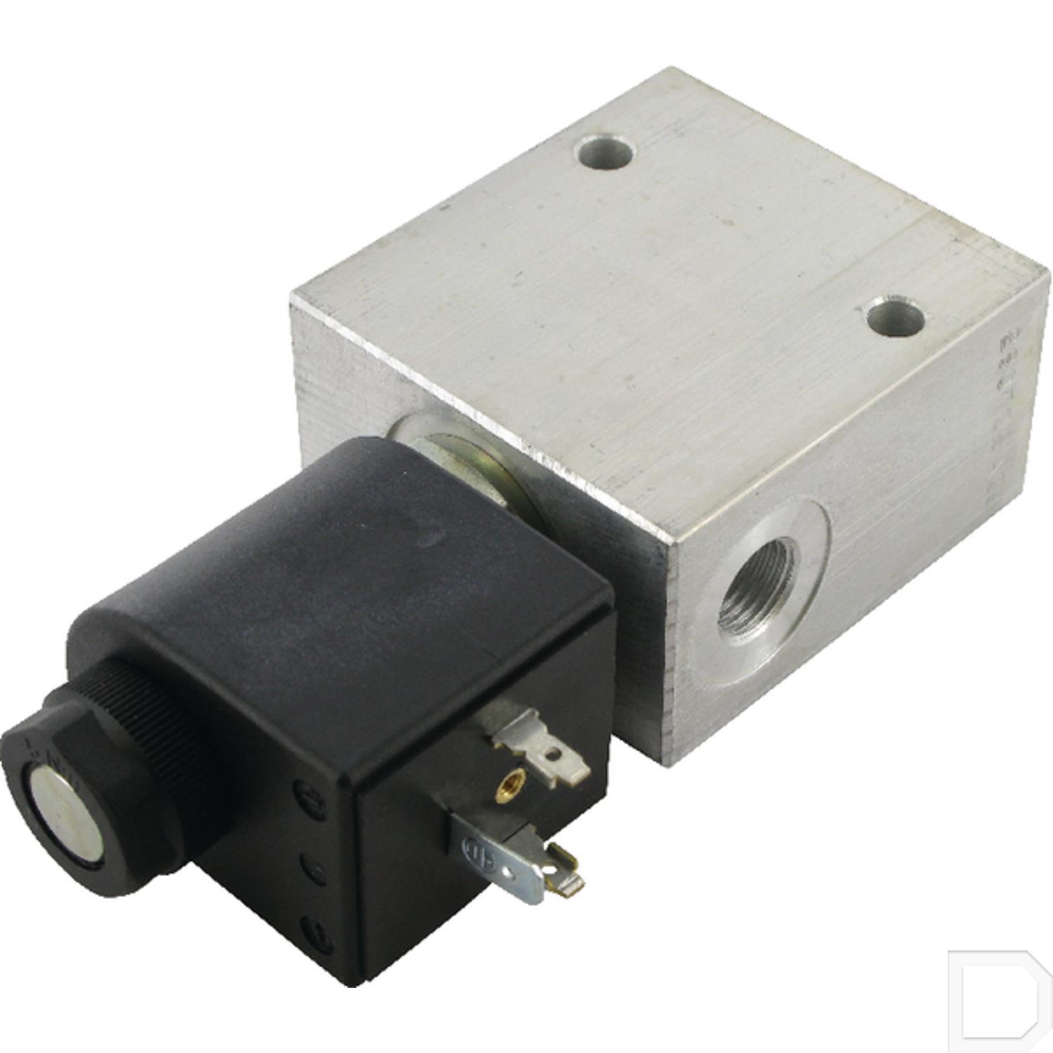 3/2 Ventiel 1/4" 10l/min 24V - Elektrische 3/2 ventielen| INDI