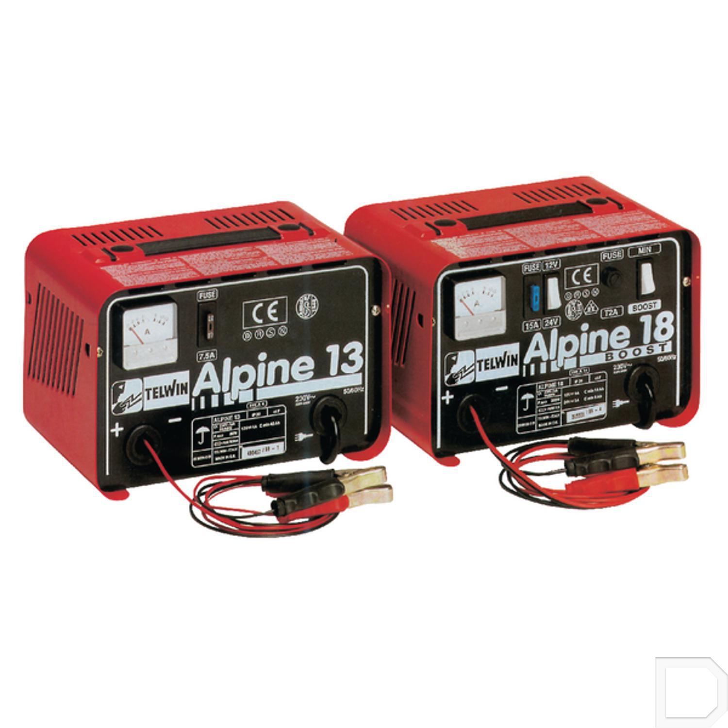 Acculader Alpine 18 12/24V - Acculaders| INDI