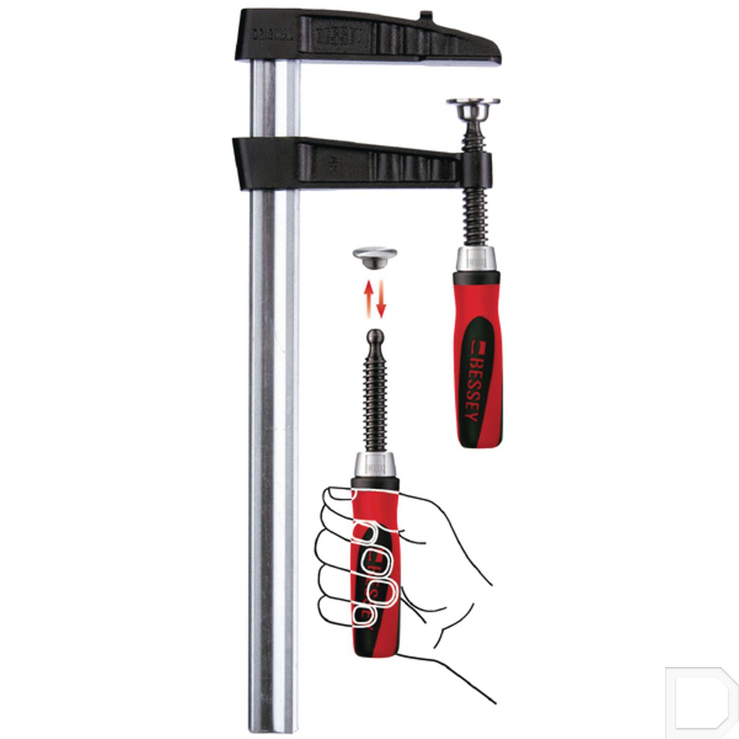 Lijmklem 2000x120mm - Lijmtangen| INDI