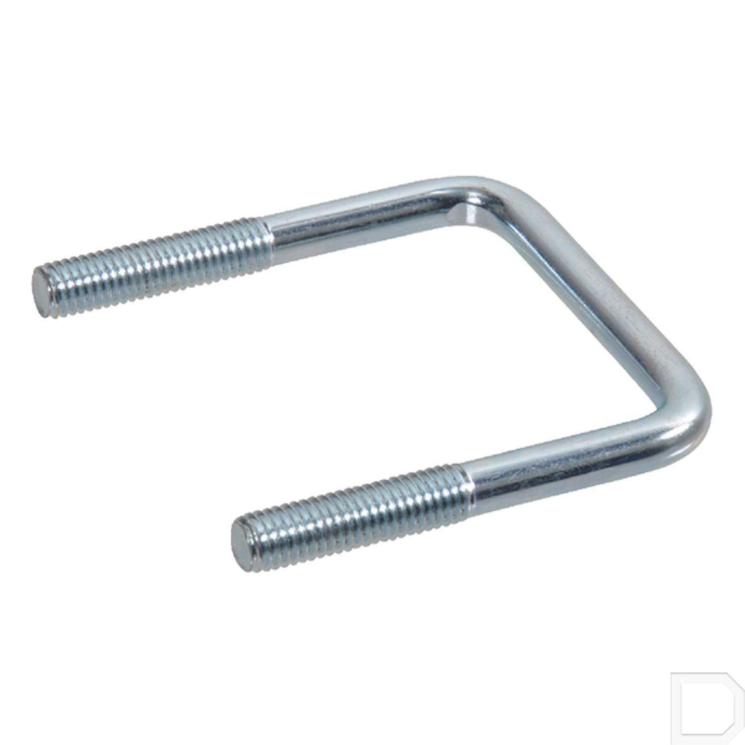 U-beugel vierkant 50 M8 - Bouten niet genormeerd| INDI