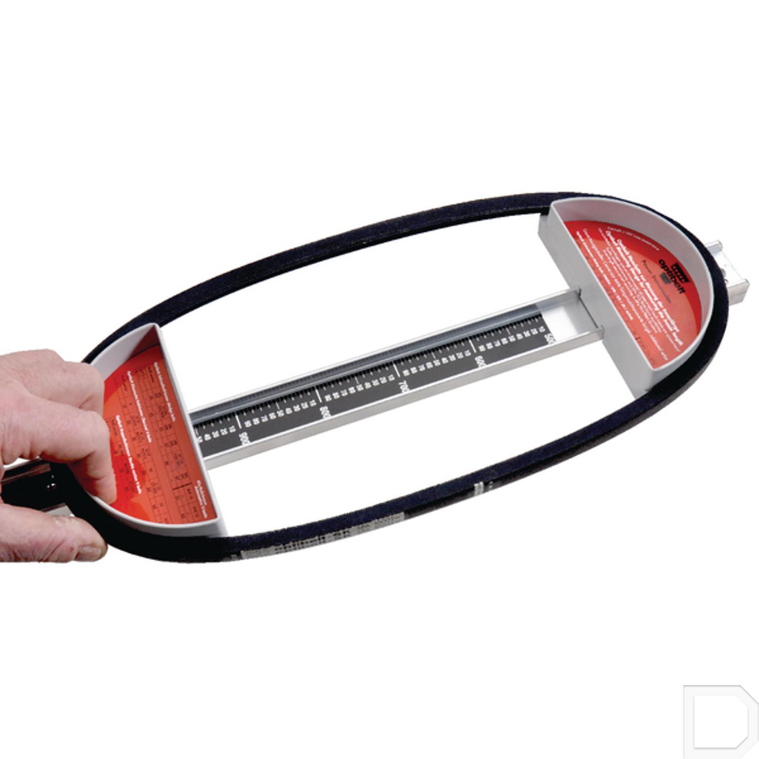 V-snaar meetlat - V-snaar Meetapparaaten| INDI