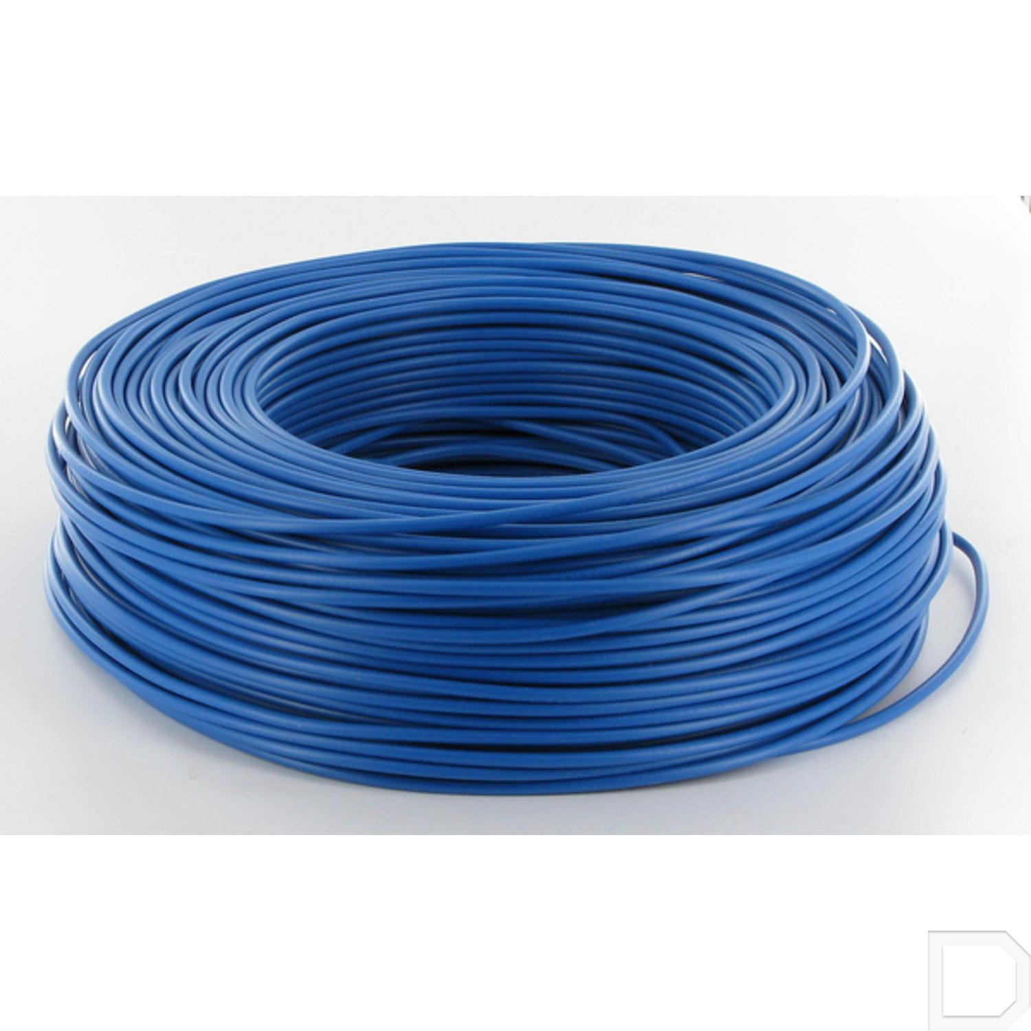VD-draad 2.5mm2 blauw - Montagedraad Montagesnoer| INDI