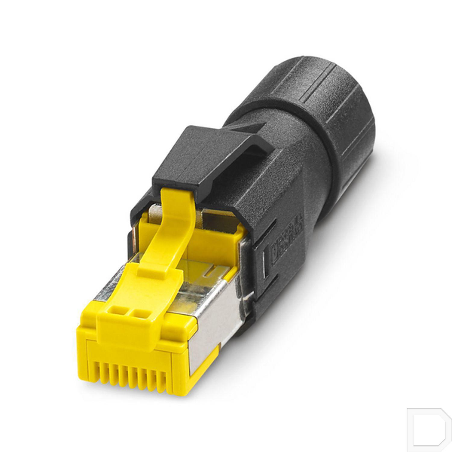 RJ45-connector IP20 CAT6A 8-polig zwart - Phoenix industriële ...