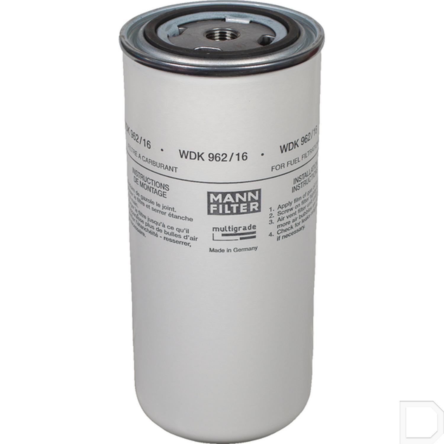 Brandstofwisselfilter M16x1.5 Ø 62mm H=212mm - MANN-FILTER| INDI