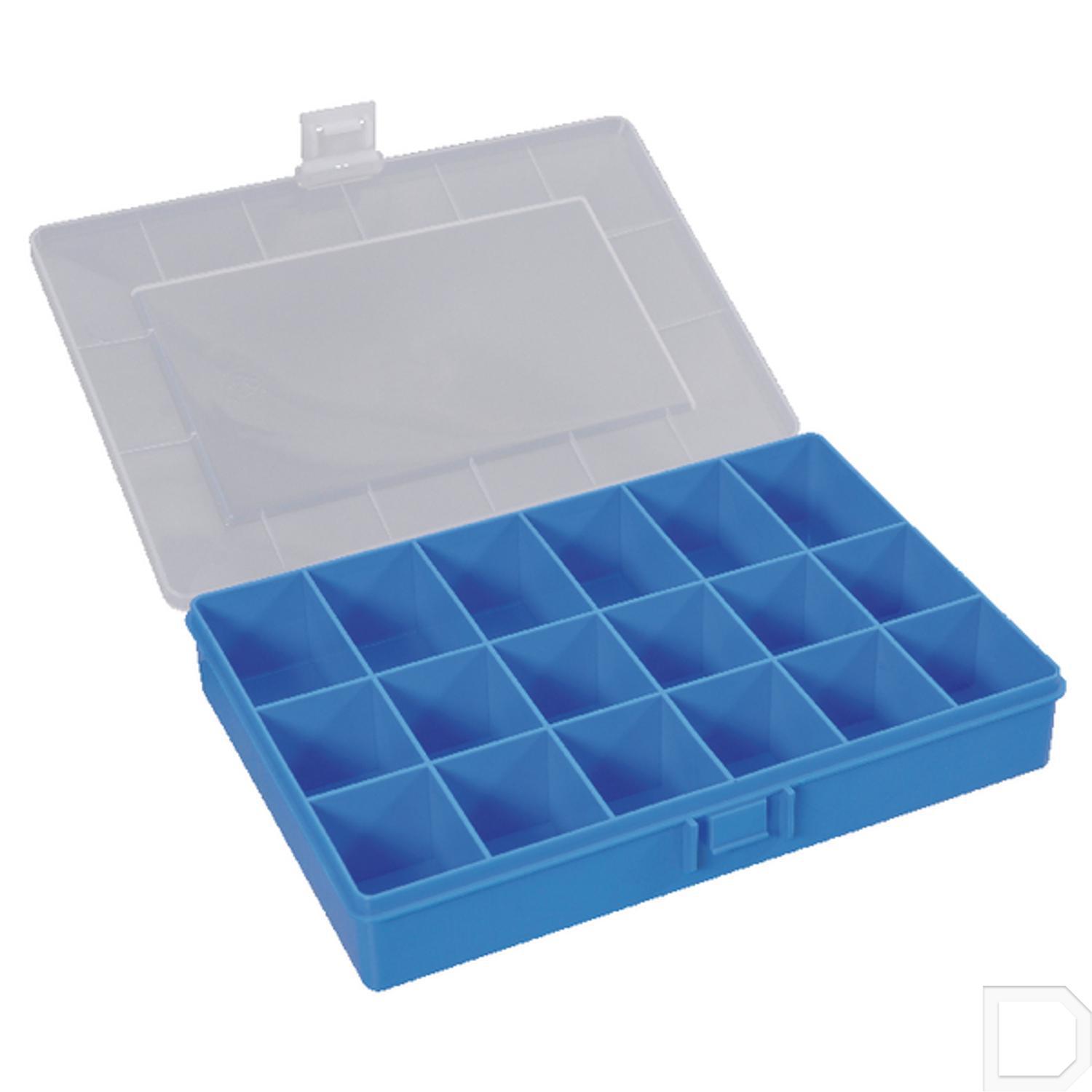 Assortimentsdoos 18-vaks 170x250mm leeg - Assortimentsdozen| INDI