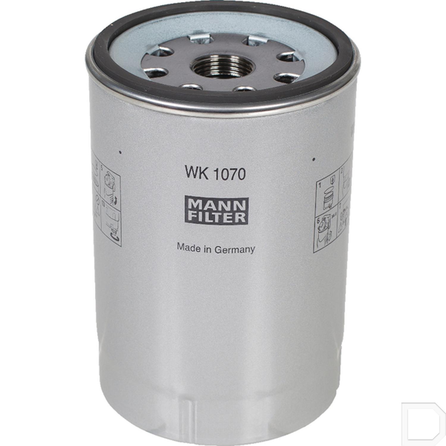 Brandstofwisselfilter 1" - 14UNS H=158mm - MANN-FILTER| INDI