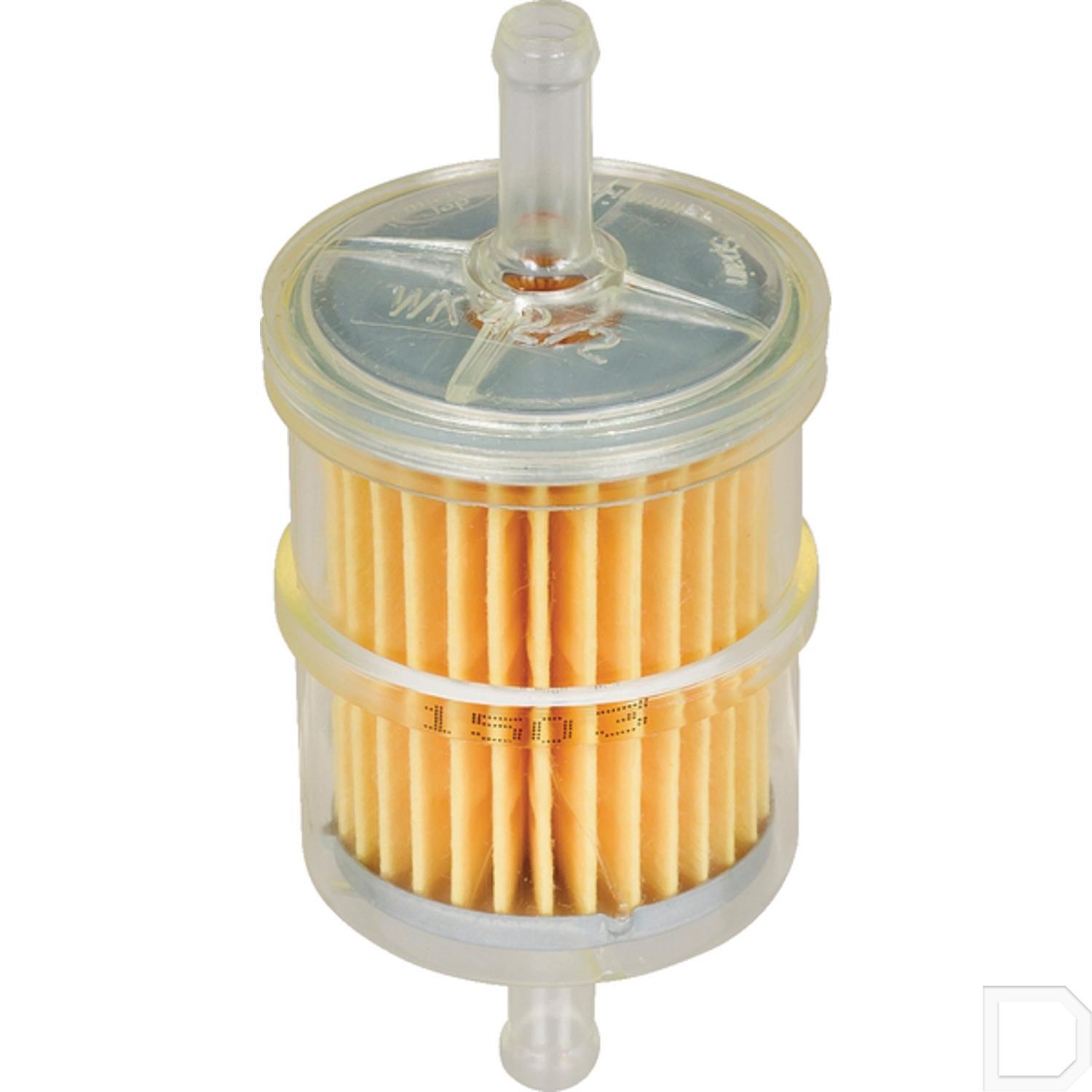 Brandstoffilter inline 8mm H=107.5mm - MANN-FILTER| INDI