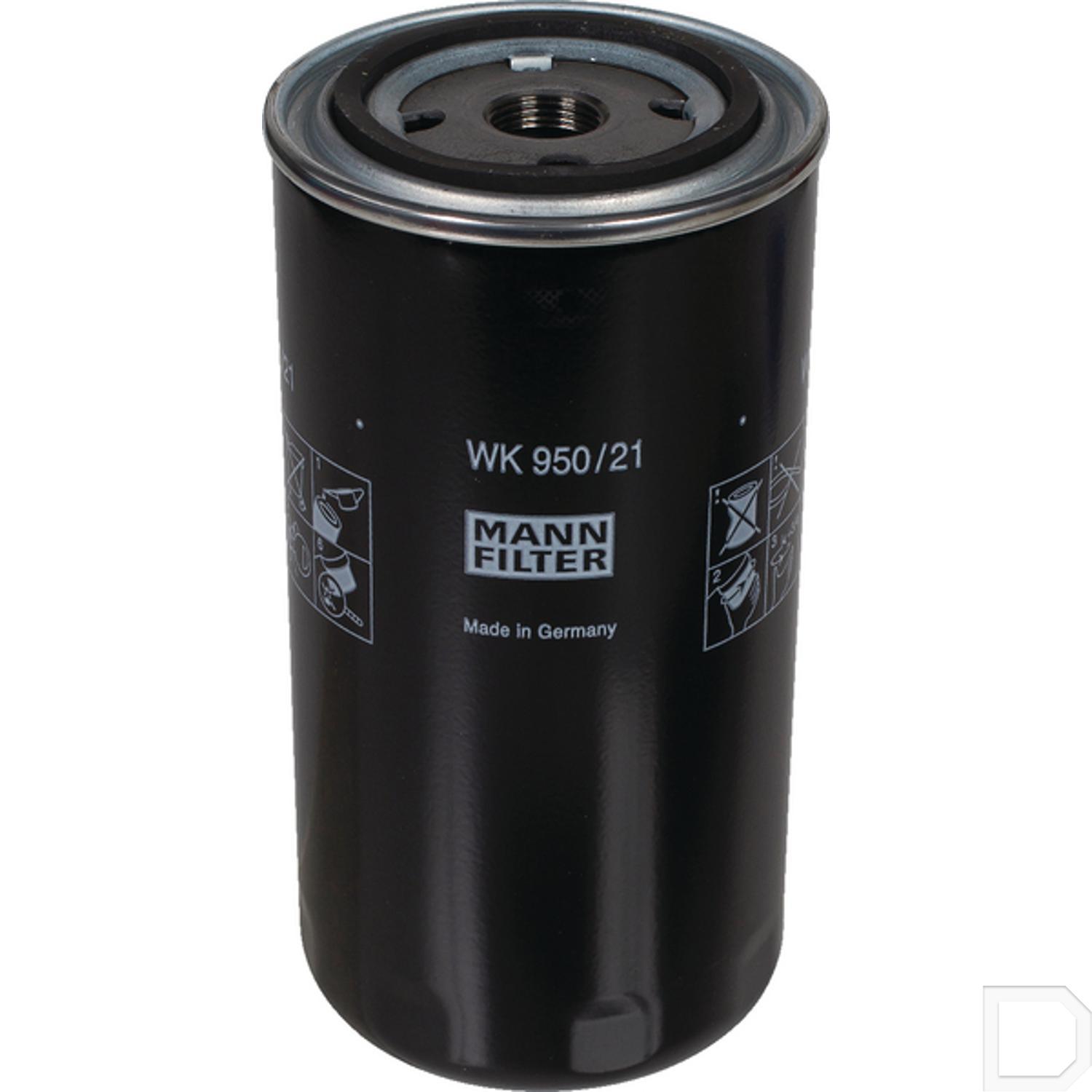 Brandstofwisselfilter M20x1.5 Ø 62mm H=174mm - MANN-FILTER| INDI