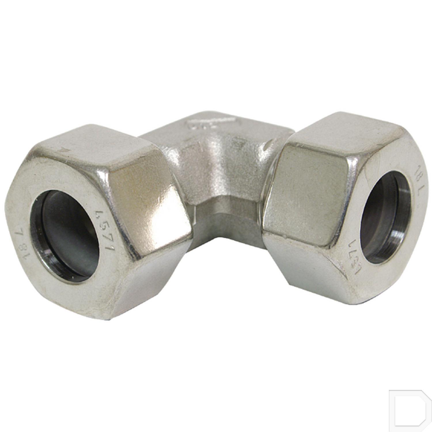 Haakse koppeling 16S RVS316 - Haaks | INDI