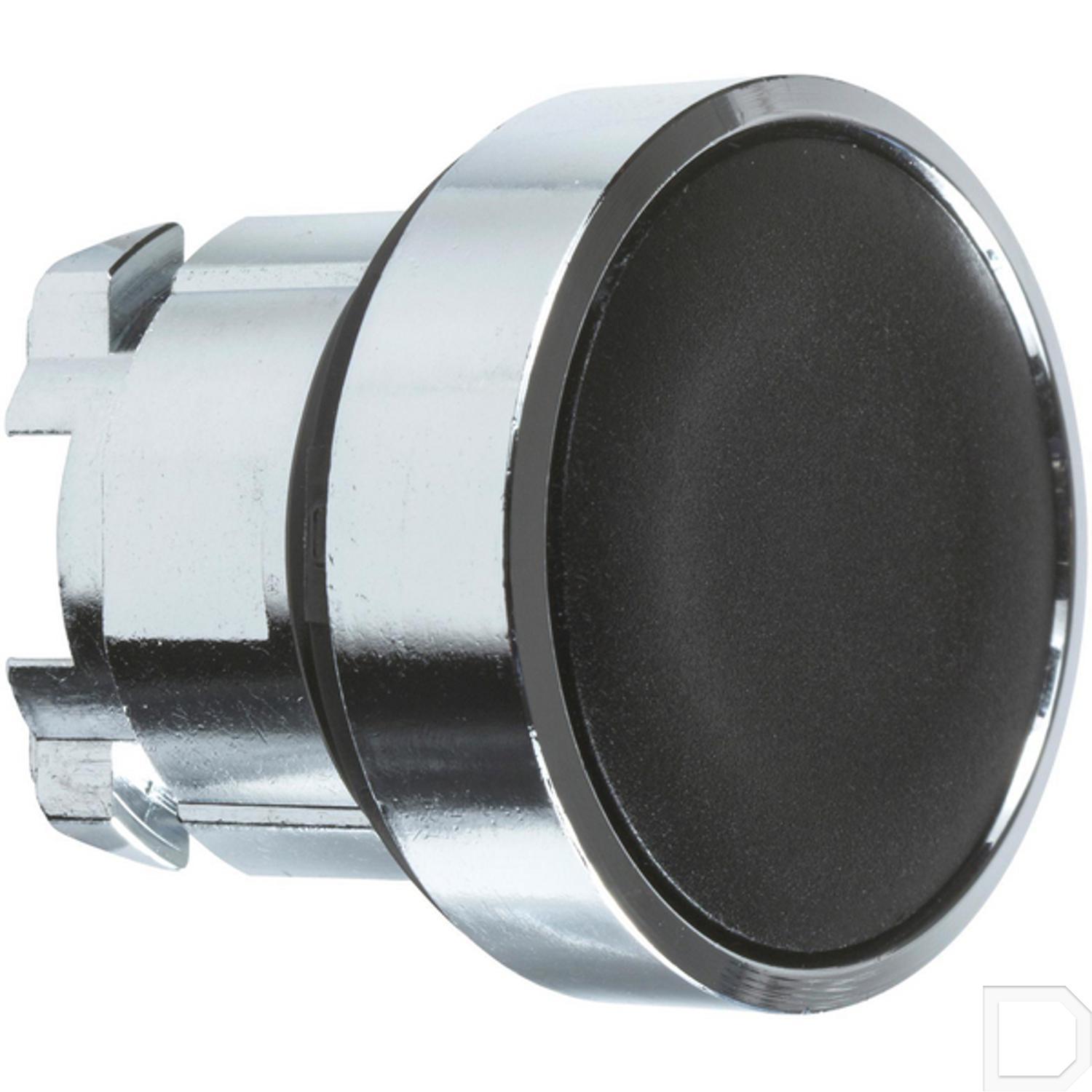 Drukknop zwart - Terugverend| INDI